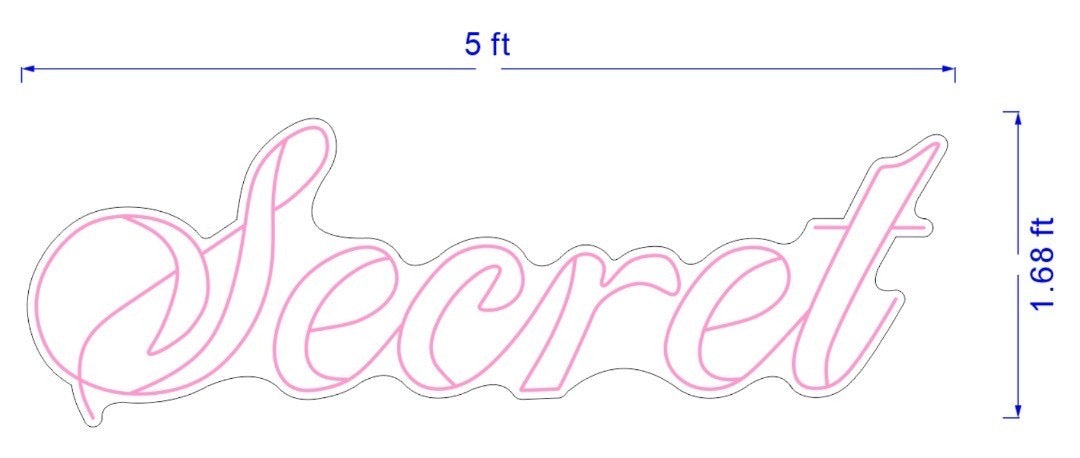 Custom Secrets Sign – SimplyHarmonyxo